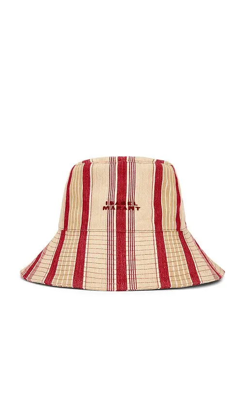 Isabel Marant Shaelyn Bucket Hat - Red