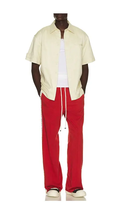 NAHMIAS Novelty Track Pant In Red