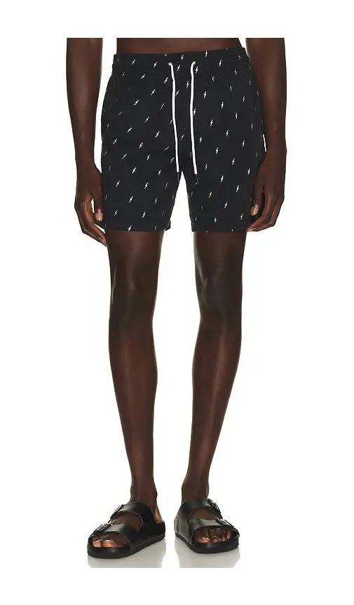 TRUNKS SURF & SWIM CO. Sano 6.5 Swim Short - Black