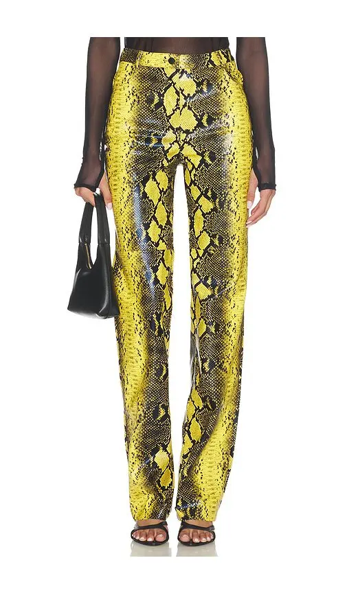 CULTNAKED Killa Pant - Yellow Python