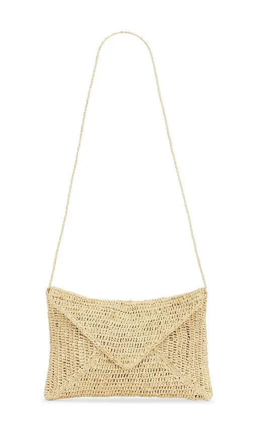 Hat Attack Emmie Envelope Clutch - Natural