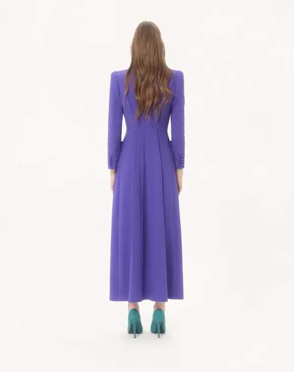 Valentino Garavani Embroidered Cady Satin Coat