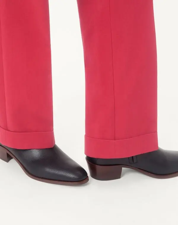 Valentino Garavani Pat Ankle Boot In Kidskin