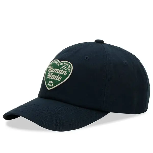 HUMAN MADE Heart Patch Twill Cap - Navy