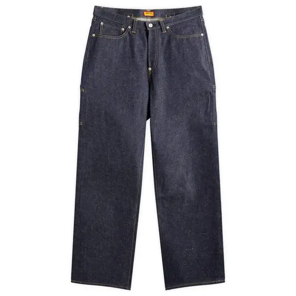 HUMAN MADE Straight Leg Selvedge Past Denim Jeans - Indigo