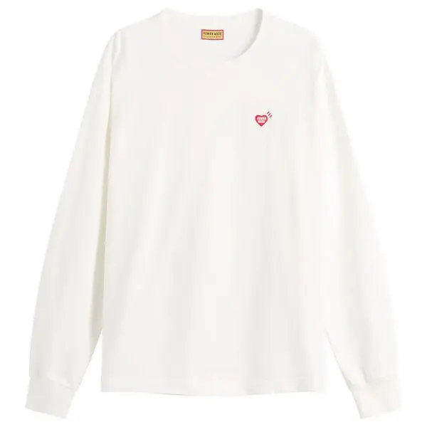 HUMAN MADE Dry Alls Duck Long Sleeve T-shirt - White