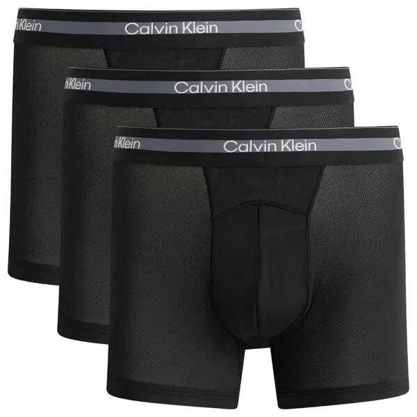 Calvin Klein Icon Sport Trunk 3 Pack - Black
