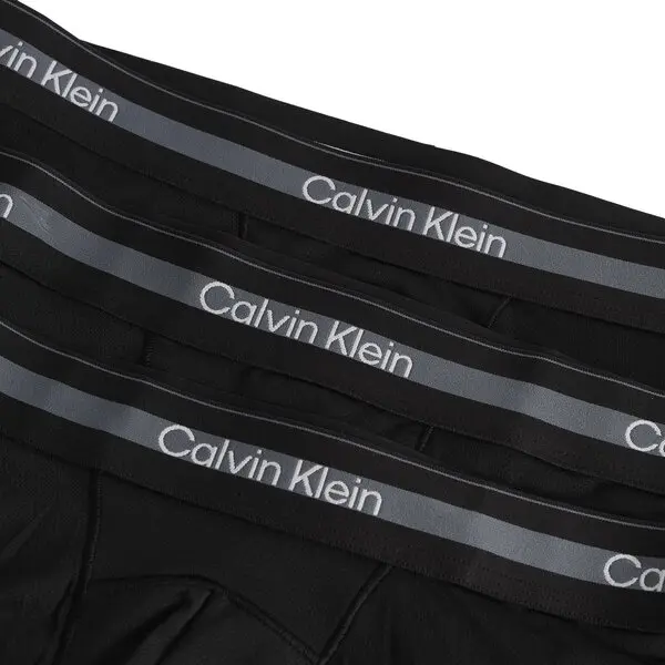 Calvin Klein Icon Sport Trunk 3 Pack - Black