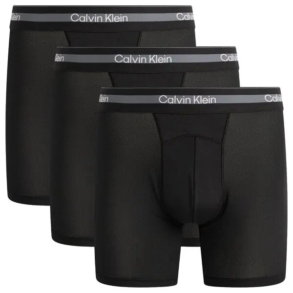 Calvin Klein Icon Sport Boxer Brief 3 Pack - Black