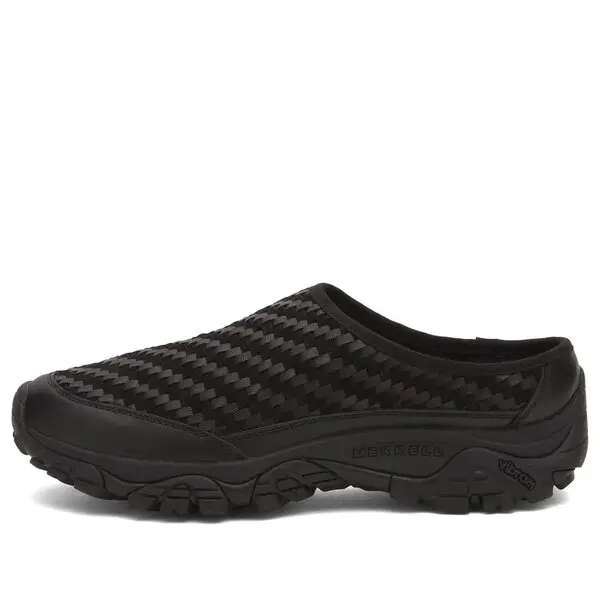 Merrell Moab Slide 2 Leather Woven Se - Black