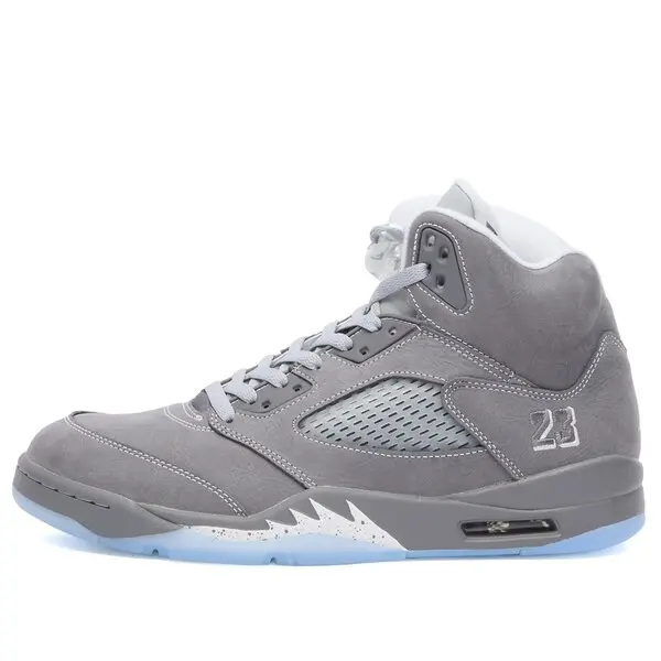 JORDAN 5 Retro Sneaker - Graphite/white/grey
