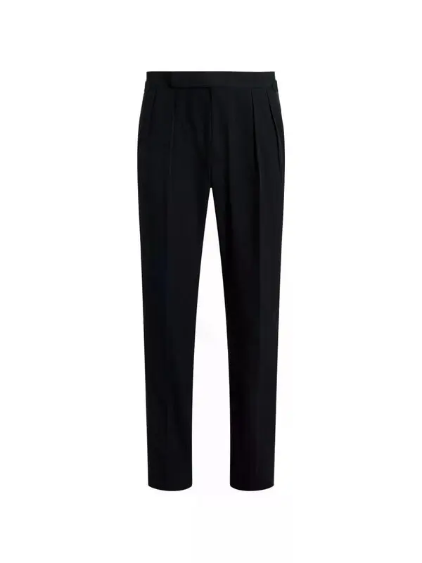 Polo Ralph Lauren Pleated Trousers - Black