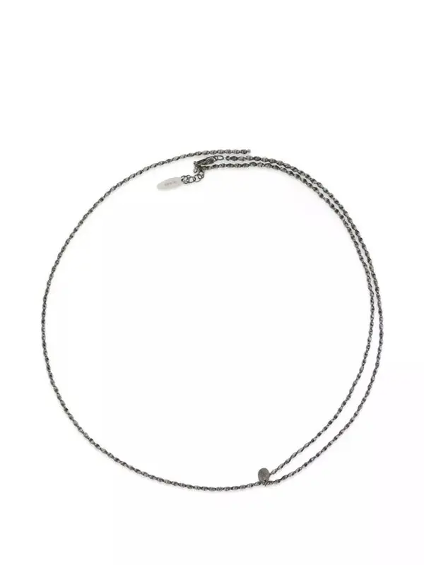Brunello Cucinelli Charm Necklace - Black