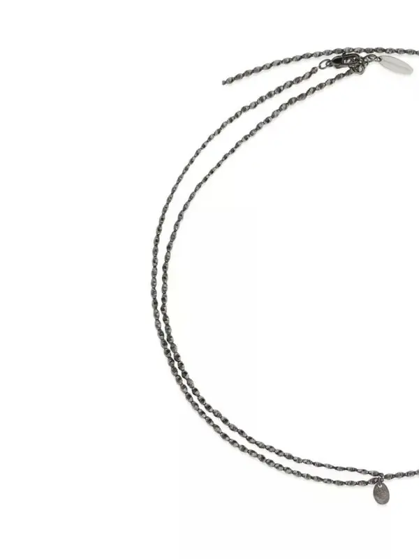 Brunello Cucinelli Charm Necklace - Black