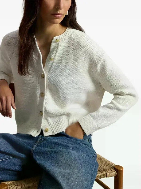 Polo Ralph Lauren Button-up Cardigan - White