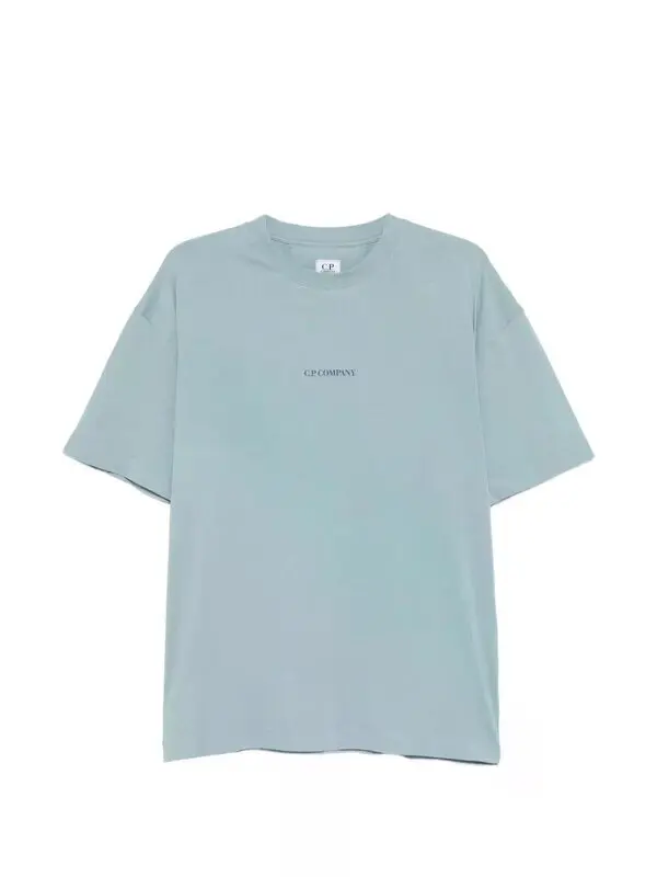 C.P. COMPANY Logo T-shirt - Blue