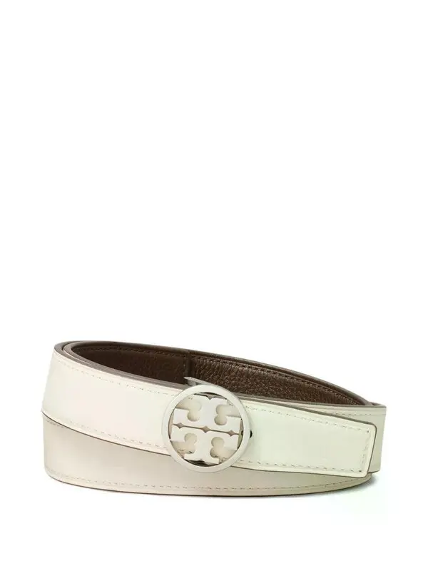 Tory Burch Miller Reversible Belt - Brown