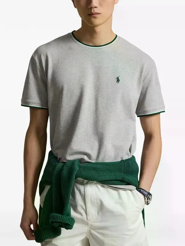 Polo Ralph Lauren Embroidered Classic Fit T-shirt - Grey