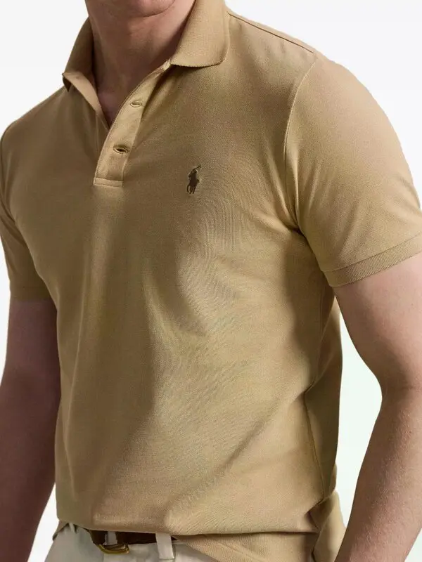 Polo Ralph Lauren Logo Polo Shirt - Neutrals