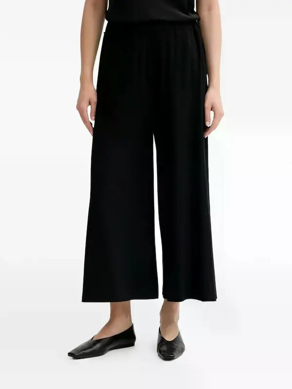 Marc O'polo Wide-cut Trousers - Black