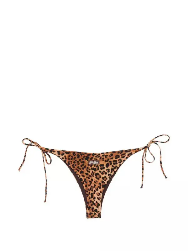 MC2 SAINT BARTH Marielle Leopard-print Bikini Bottoms