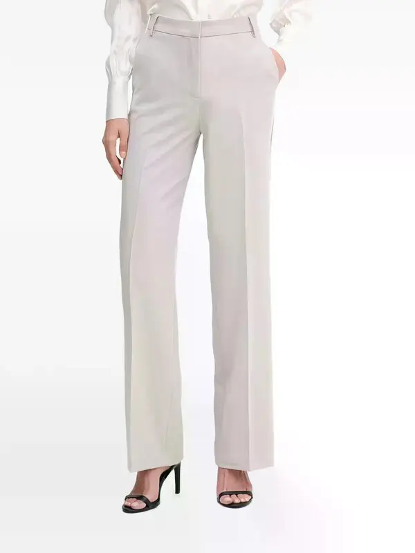 Sisley Zip-up Trousers - Grey