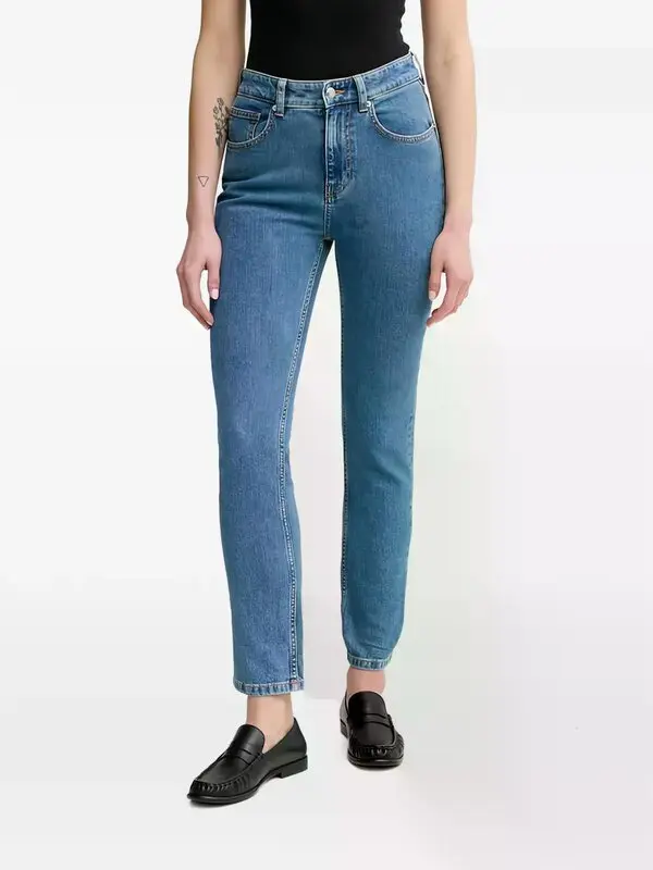 Sisley Straight-leg, High-rise Jeans