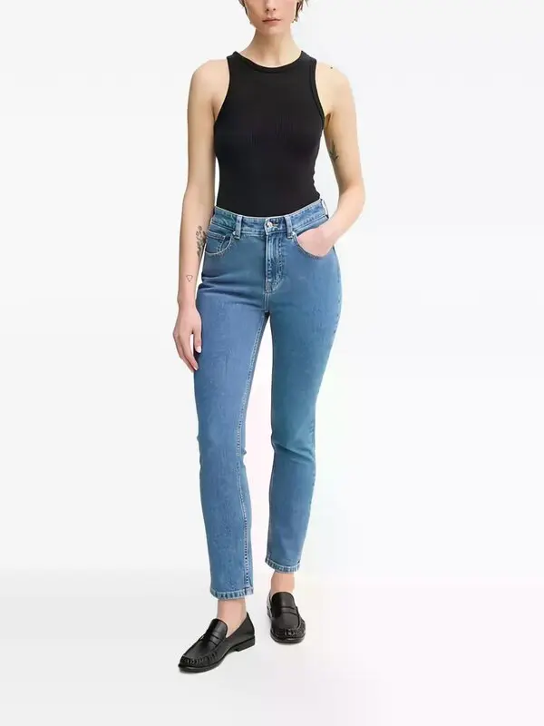 Sisley Straight-leg, High-rise Jeans