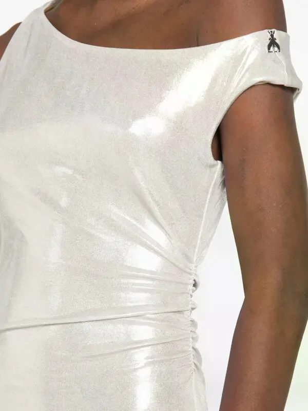 Patrizia Pepe Logo-detail Midi Dress