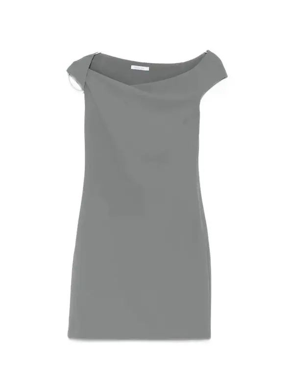 Patrizia Pepe Mini Torçon Dress - Grey