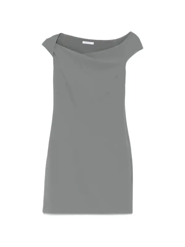 Patrizia Pepe Mini Torçon Dress - Grey