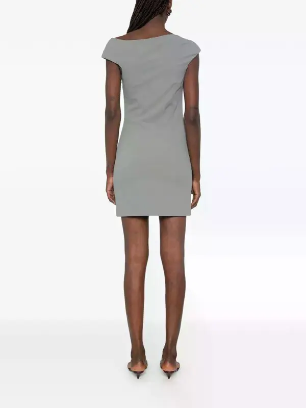 Patrizia Pepe Mini Torçon Dress - Grey