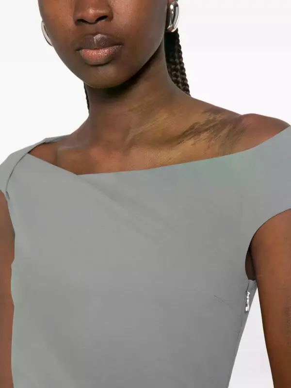 Patrizia Pepe Mini Torçon Dress - Grey
