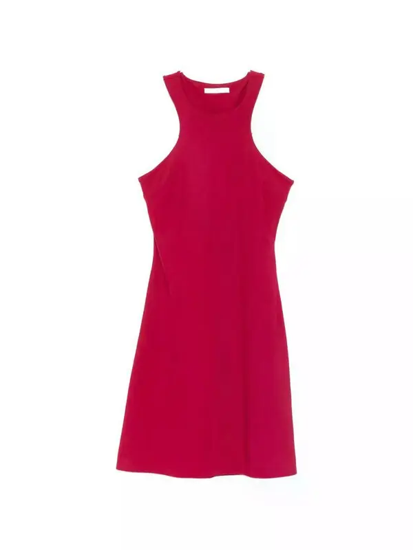 Patrizia Pepe Racerback Mini Dress - Red