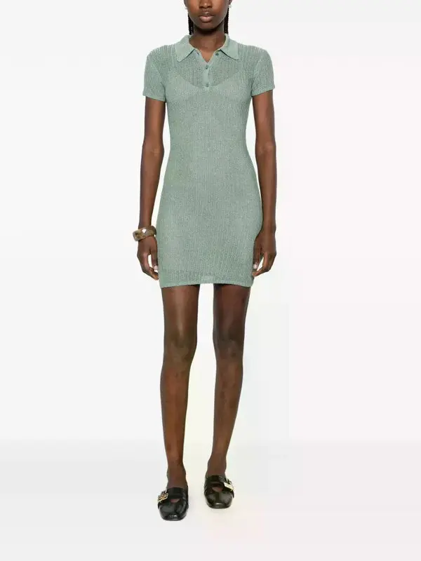 Patrizia Pepe Knitted Polo Dress