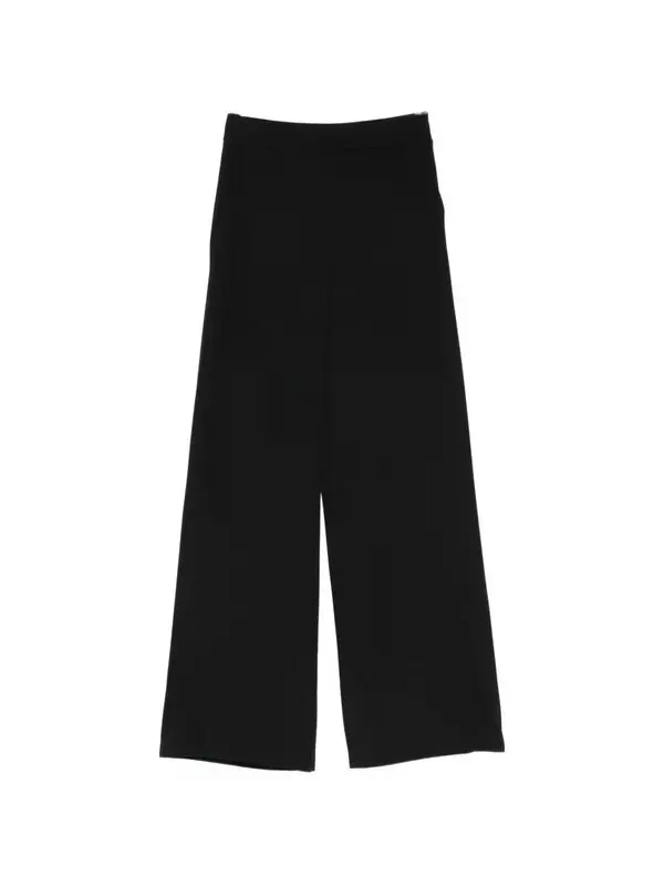 Patrizia Pepe Palazzo Trousers - Black