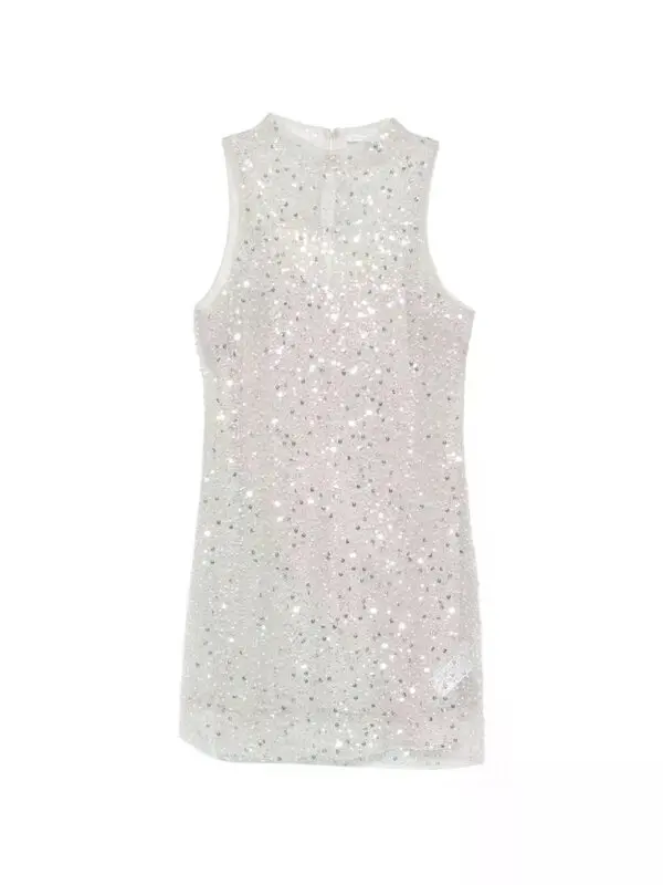 Patrizia Pepe Sequin-embellished Mini Dress