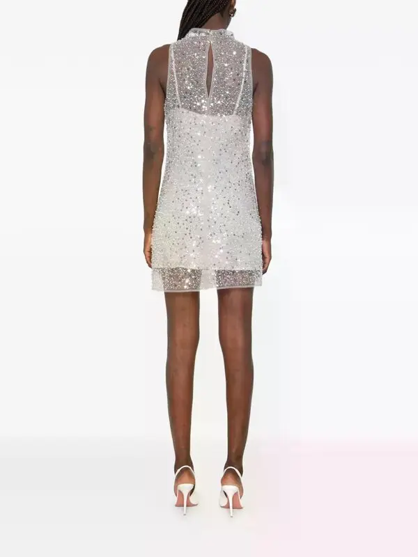Patrizia Pepe Sequin-embellished Mini Dress
