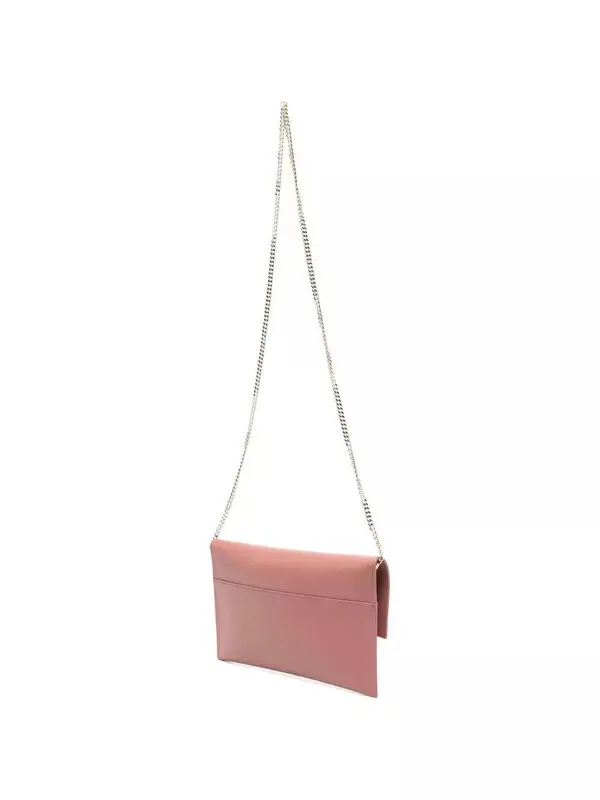 Patrizia Pepe Logo-plaque Clutch Bag - Pink