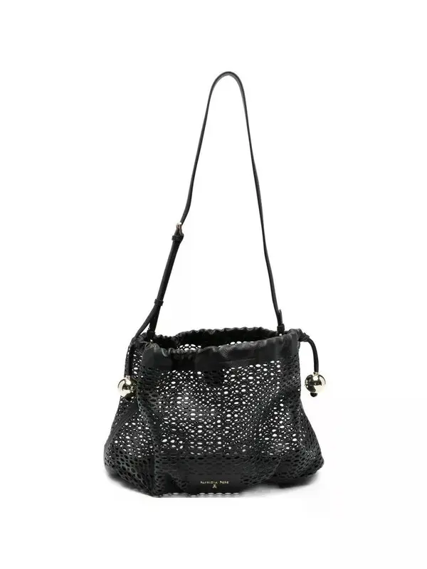 Patrizia Pepe Perforated Shoulder Bag