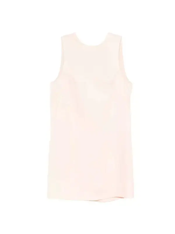 Patrizia Pepe Chain Detail Mini Dress - Pink