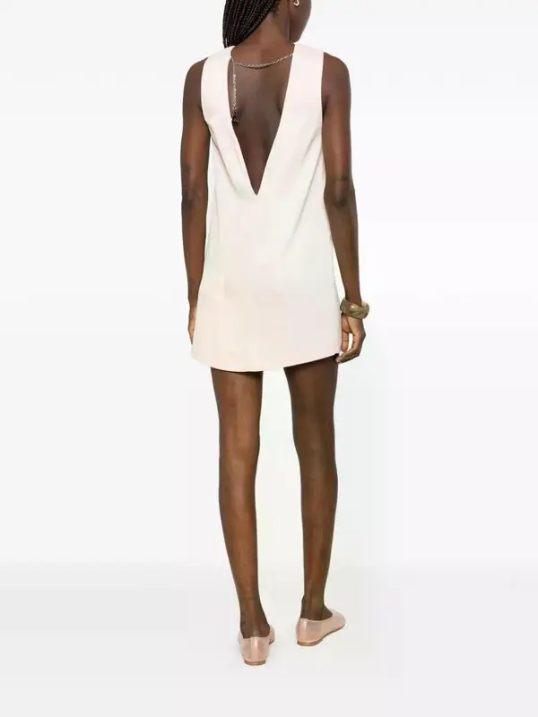 Patrizia Pepe Chain Detail Mini Dress - Pink