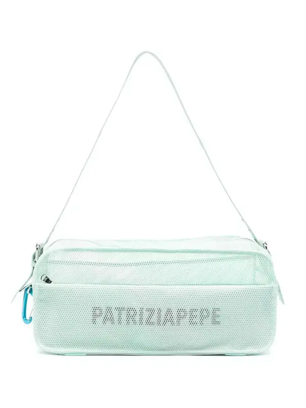 Patrizia Pepe Mesh Shoulder Bag - Green