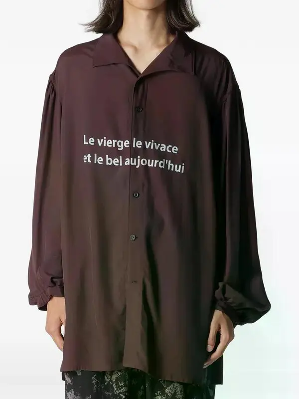 Yohji Yamamoto Long Sleeve Shirt