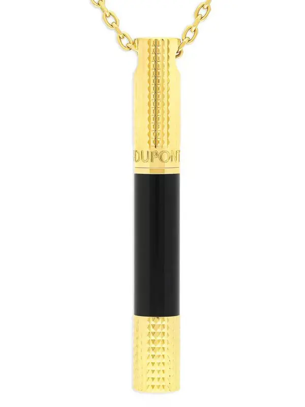 S.t. Dupont Brass Pendant Necklace
