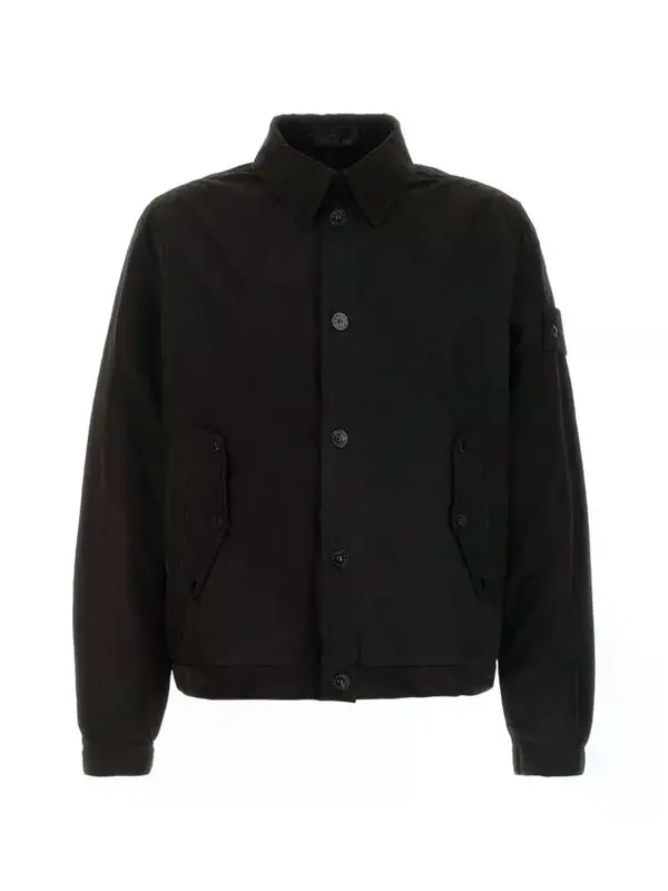 Stone Island Button Pocket Jacket - Black