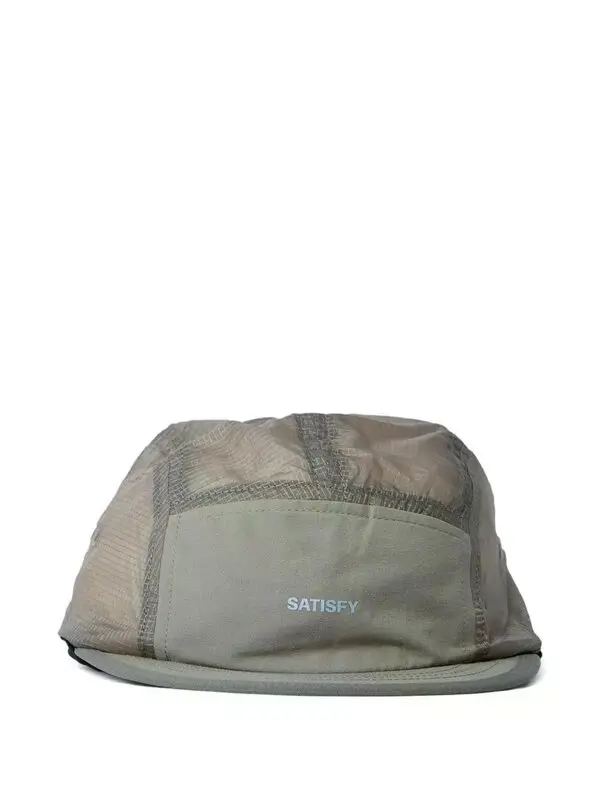 Satisfy Logo-embroidered Cap - Neutrals