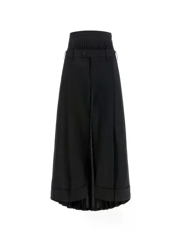 Junya Watanabe Pleated Trousers - Black