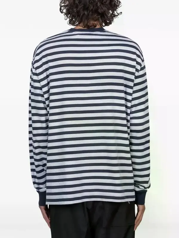 PARRA Striped Long Sleeve T-shirt