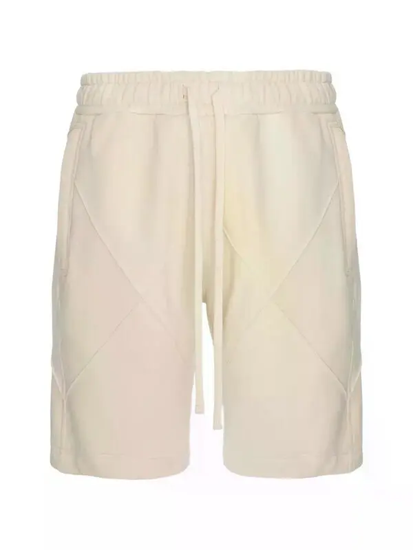 HAMZA Diamond Track Shorts - Neutrals